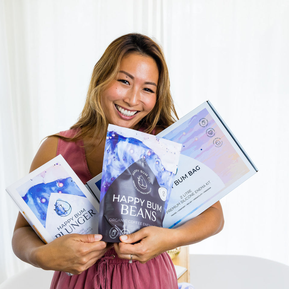 Beginners Happy Bum Bundle - Premium Coffee Enema Kit – Happy Bum Co