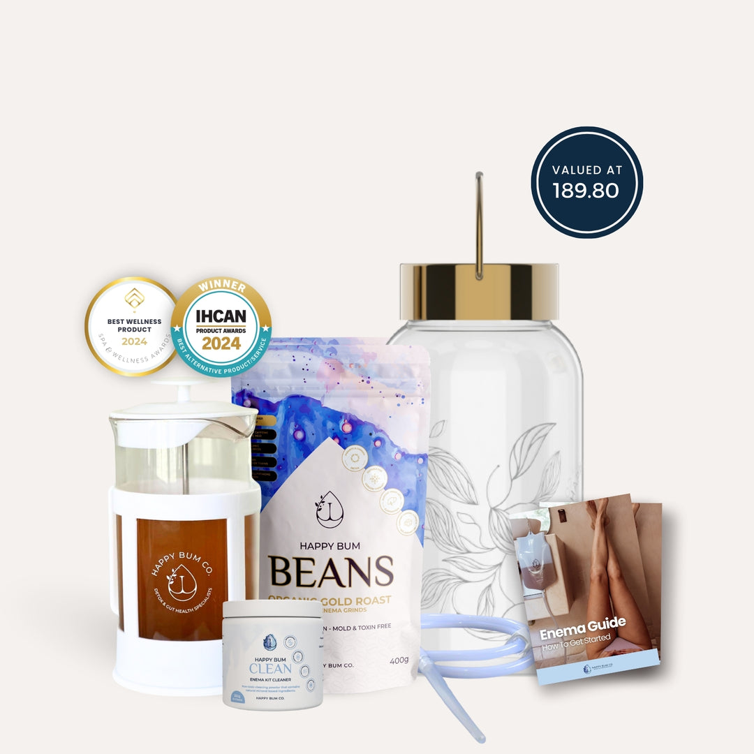 Coffee Enema Kit - Happy Bum Beginners Bundle – Happy Bum Co